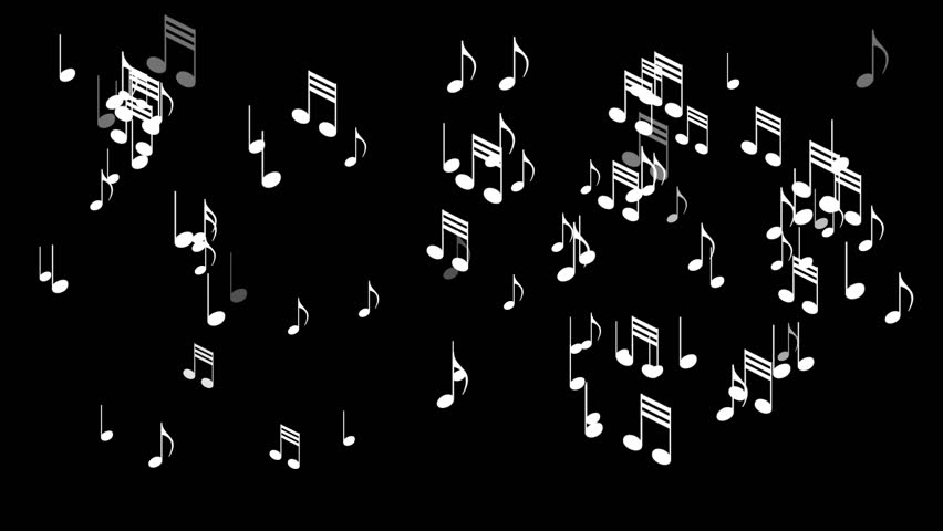 Dancing Musical Notes An Animated Sequence Containing Musical Notes ...