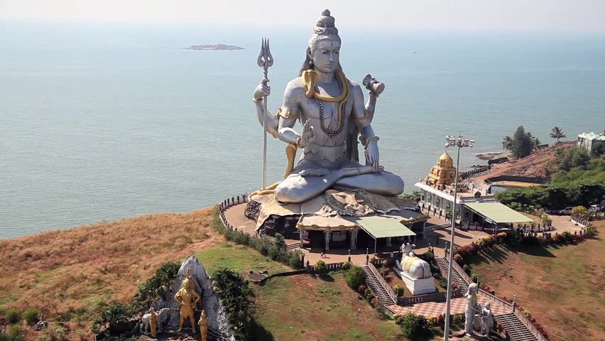God Shiva In Murudeshwar Stock Footage Video 3802472 | Shutterstock