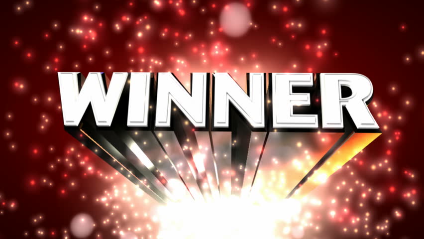 An Extruded Word Winner Approaching Stock Footage Video 100 Royalty Free 3883043 Shutterstock 