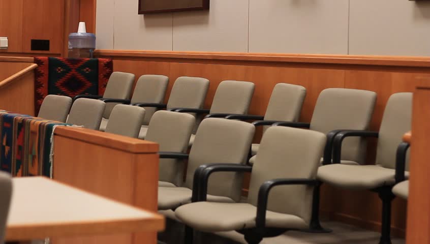 Empty Jury Box Stock Footage Video (100% Royalty-free) 3947993 ...