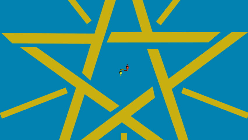 Stock video of abstract people shaking hands on ethiopia | 4046983 ...