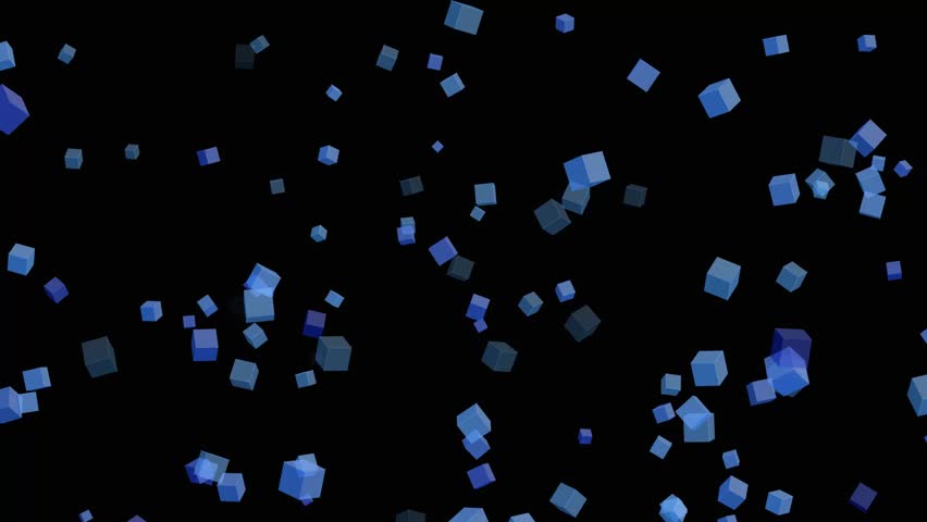Particle Cubes Stock Footage Video (100% Royalty-free) 4187863 ...