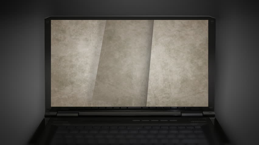 Old Paper at Notebook Computer Stock Footage Video (100% Royalty-free ...
