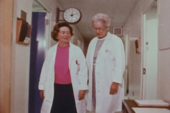 Stock Video Clip of 1970s - Virginia Apgar, a noted physician ...