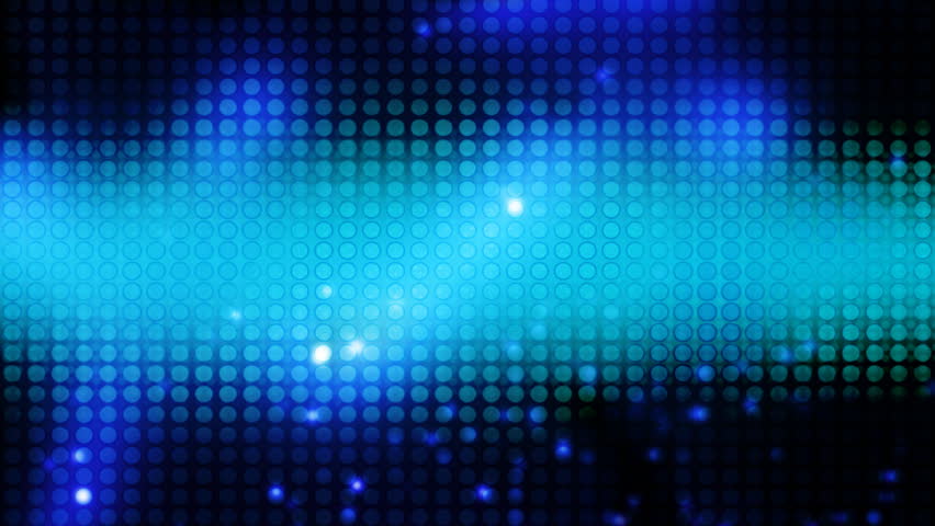 3D Rendering Audio Frequency Changes Over Blue Background. Stock ...