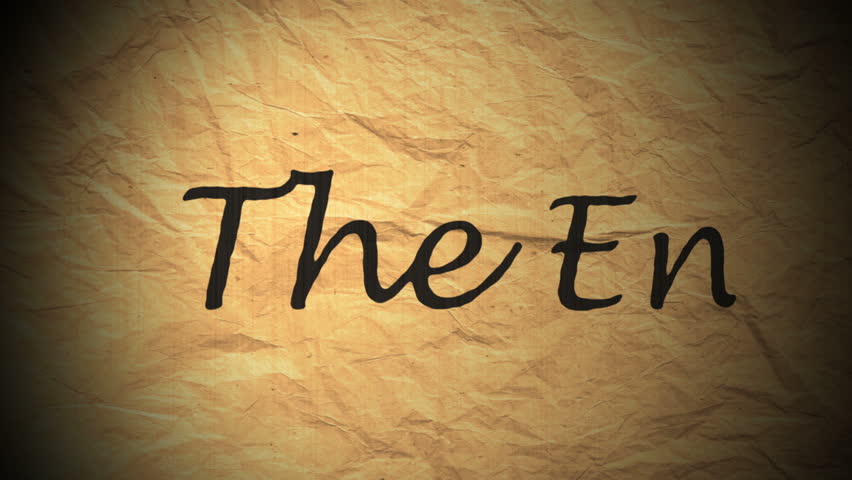 「Writing the End On Paper」の動画素材（完全ロイヤリティフリー）4539113 | Shutterstock