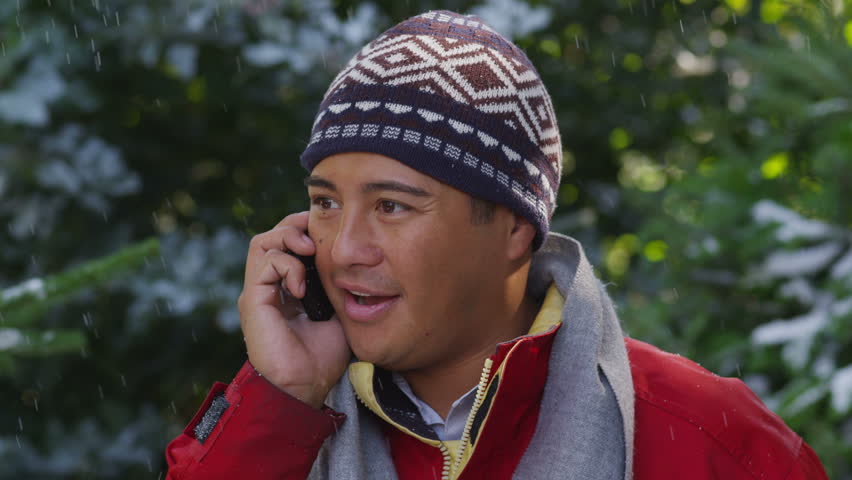 Native Quechua Man Using A Chullo And A Highlander Hat On The Mountains ...