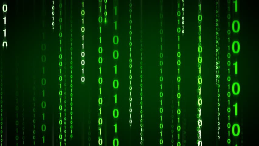 Animated Video of the Binary; Stock Footage Video (100% Royalty-free ...