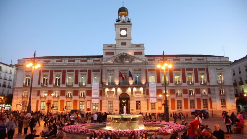 Madrid - March 9: People Stock Footage Video (100% Royalty-free ...