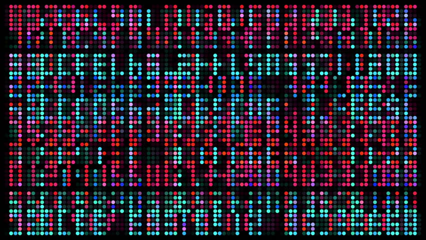 Stock video of abstract colourful pattern of led light | 4809953 ...