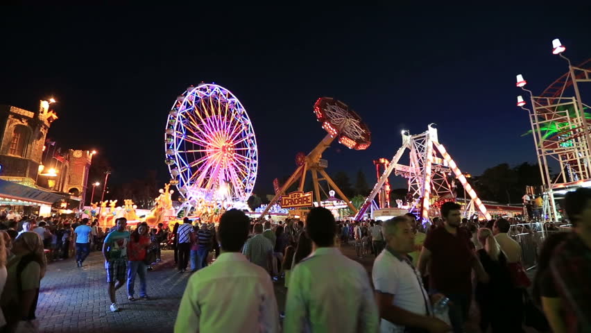 IZMIR, TURKEY - SEPT 7 2013: Toys At Amusement Park, 2013 September 7 ...