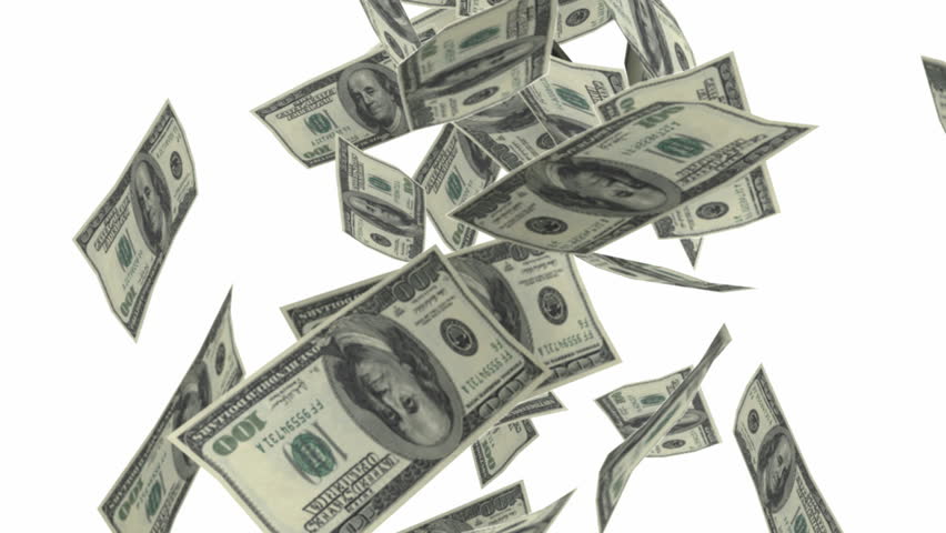 Flying Money Stock Footage Video | Shutterstock