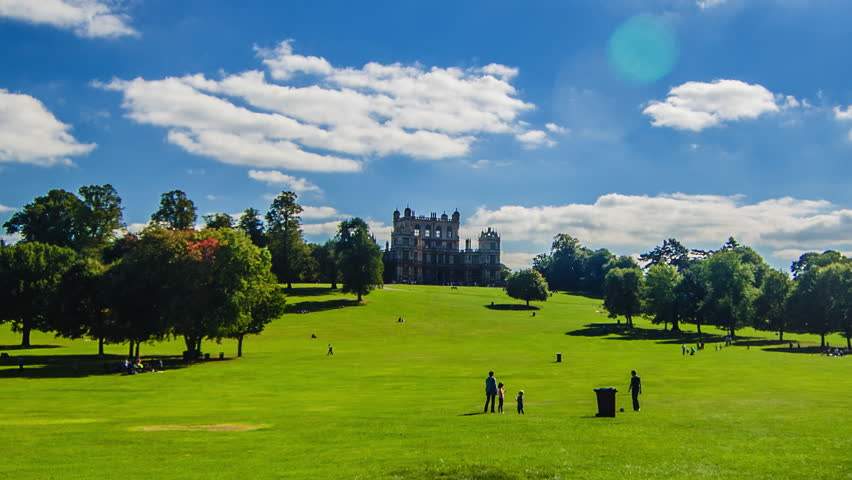 nottingham - sept 22: wollaton hall 스톡 비디오 | 4850513 | Shutterstock
