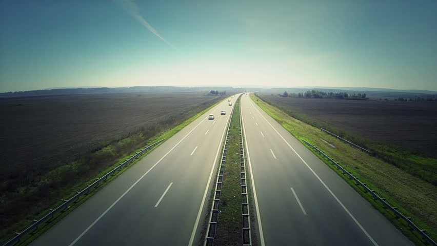 Two Lane Highway Stock Footage Video | Shutterstock