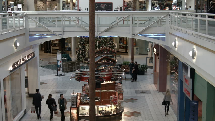Provo, Utah Nov 2013: Mall Stock Footage Video (100% Royalty-free ...