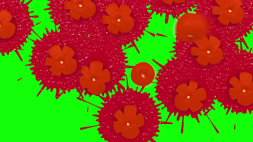 Throw Rotten Tomatoes. 3d Animation, Stock Footage Video (100% Royalty ...