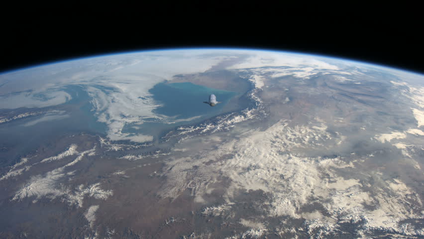 Planet Earth Seen From The The International Space Station ISS ...