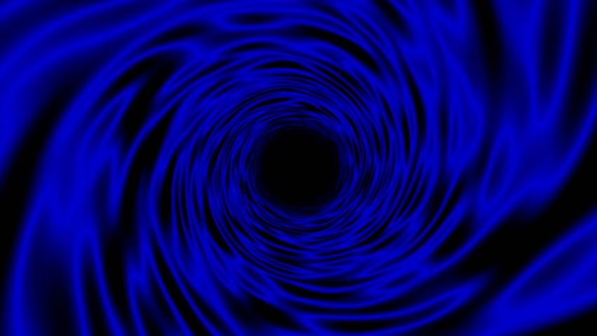 4k Blue Space Vortex Animated Stock Footage Video (100% Royalty-free ...