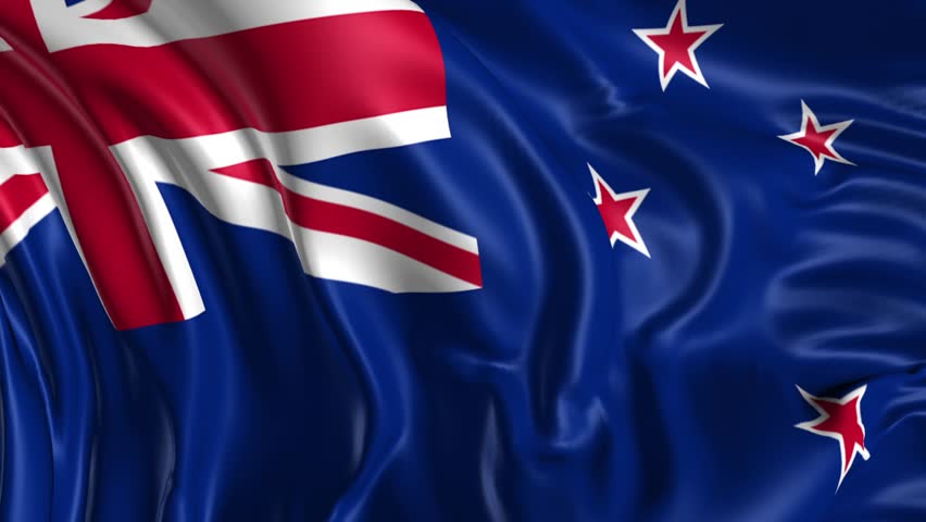 New Zealand Flag Stock Footage Video | Shutterstock