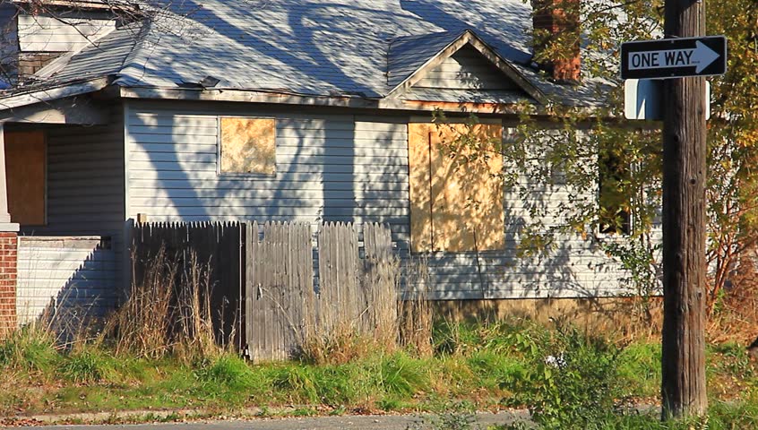 Detroit Ghetto Driving 1. Driving Through An Economically Depressed ...