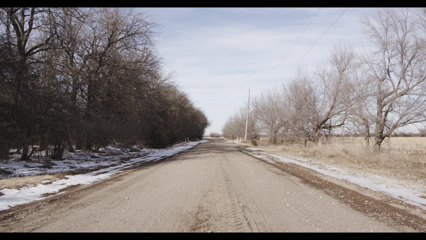 Stock video of long desolate country road in the | 5502173 | Shutterstock