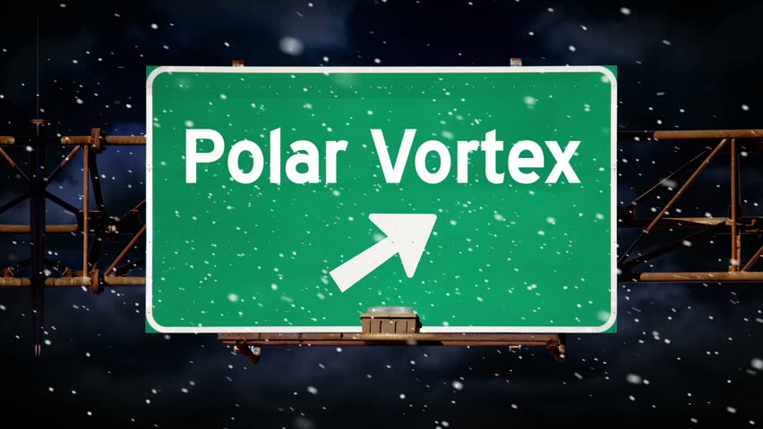 A Polar Vortex Road Sign Stock Footage Video (100% Royalty-free ...