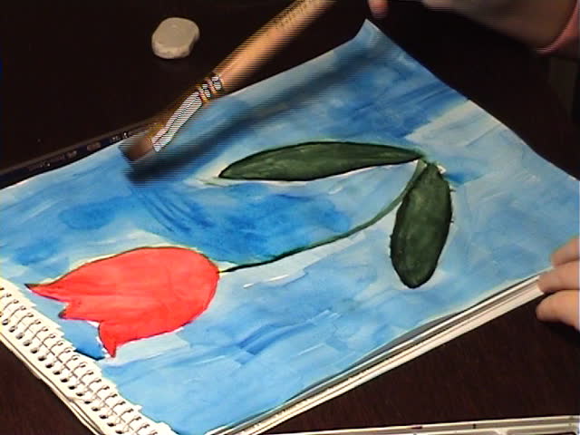 We Decorate Drawing. Stock Footage Video (100% Royalty-free) 565873 ...