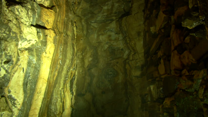 Video stock a tema A Cave with Dripping Water (100% royalty free ...