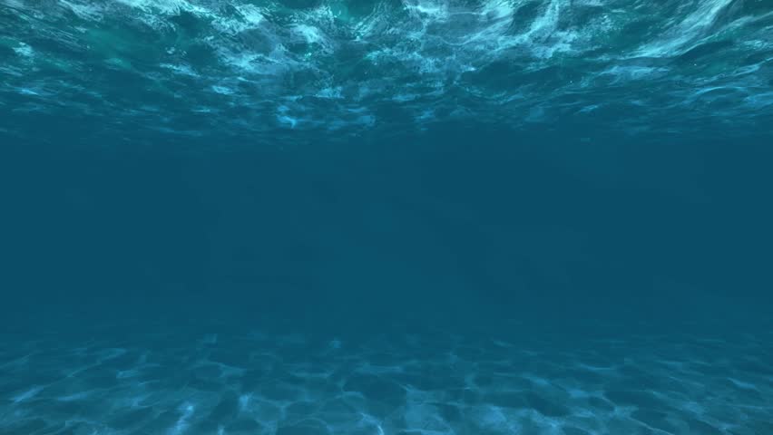 HD - Deep Water. Underwater Background (Loopable) Stock Footage Video ...
