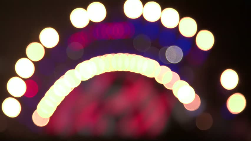 Flashing Lights On the Stage Stock Footage Video (100% Royalty-free ...