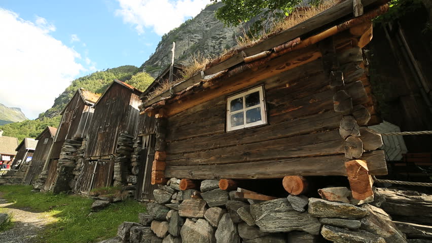 An Old Wooden House. Stock Footage Video 5371691 | Shutterstock
