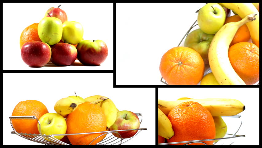 Rotating Fruits Montage - 1080p Stock Footage Video (100% Royalty-free ...