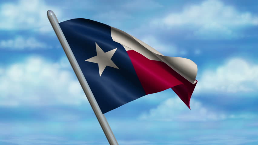 Texas Flag Animation – 4k Stock Footage Video (100% Royalty-free ...