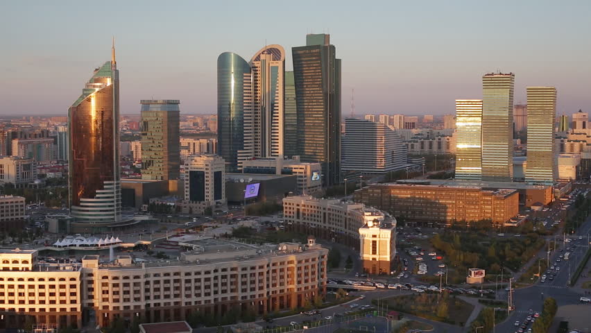 Astana - Circa September 2014: Stock Footage Video (100% Royalty-free ...