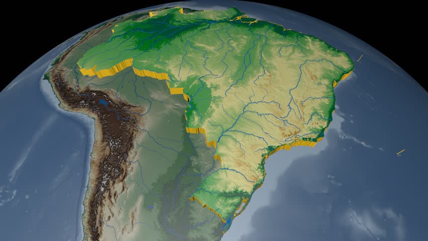 Elevation map of Asia image - Free stock photo - Public Domain photo ...