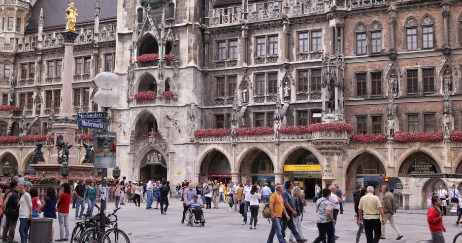 Munich, Germany - July 13, Stock Footage Video (100% Royalty-free ...