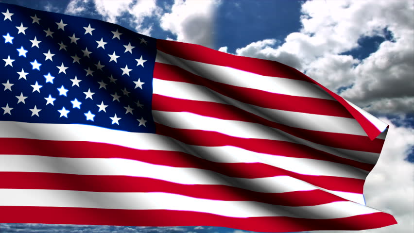 Usa_flag_1 Stock Footage Video (100% Royalty-free) 869533 | Shutterstock