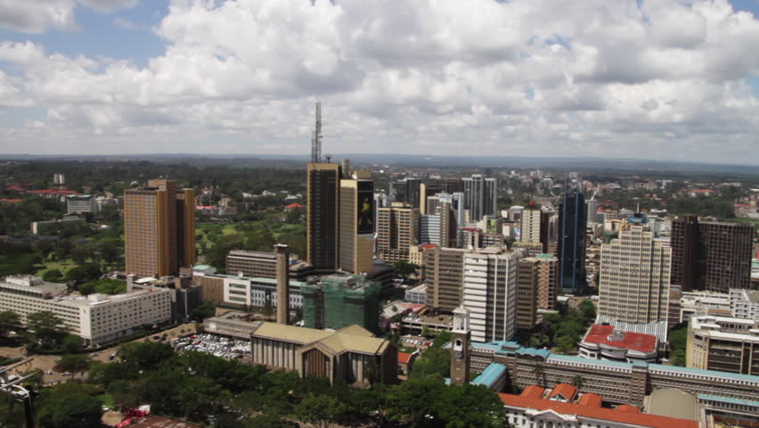 Aerial View of Nairobi Cityscape in Kenya image - Free stock photo ...