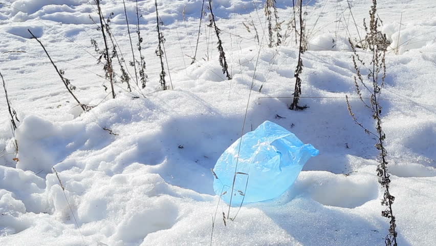 Plastic Bag Flying in the Stock Footage Video (100% Royalty-free ...