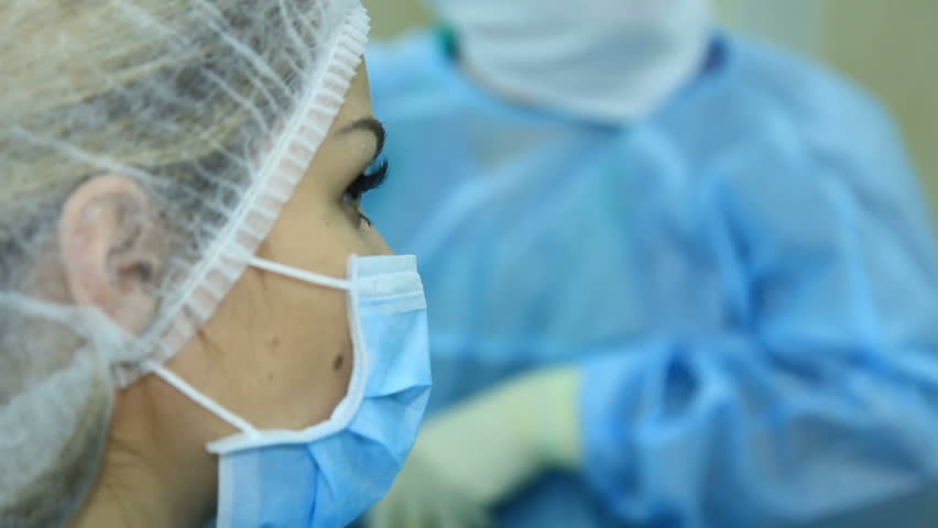 Oncosurgery: The Clock In The Operating Room And Surgeon's View Filmati ...