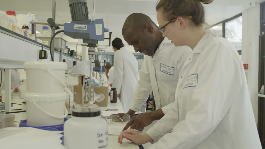 4k Science Lab and Scientists Stock Footage Video (100% Royalty-free ...