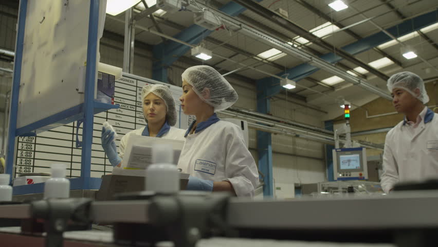 4K Pharmaceutical Manufacturing Facility Factory. Pharma Research And ...