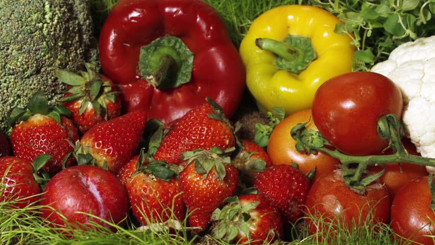 Vegatables and Fruits Decompose and Stock Footage Video (100% Royalty ...