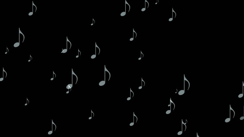 Motion Musical Notes Stock Footage Video (100% Royalty-free) 933763 ...