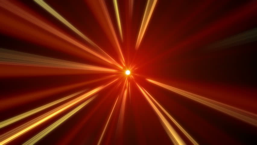 Light Rays Radiating Out From The Center. Seamlessly Loops. Stock ...