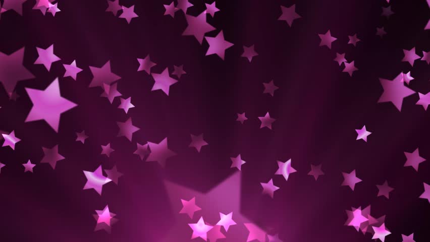 Multiple Pink Shooting Stars Against Stock Footage Video (100% Royalty ...
